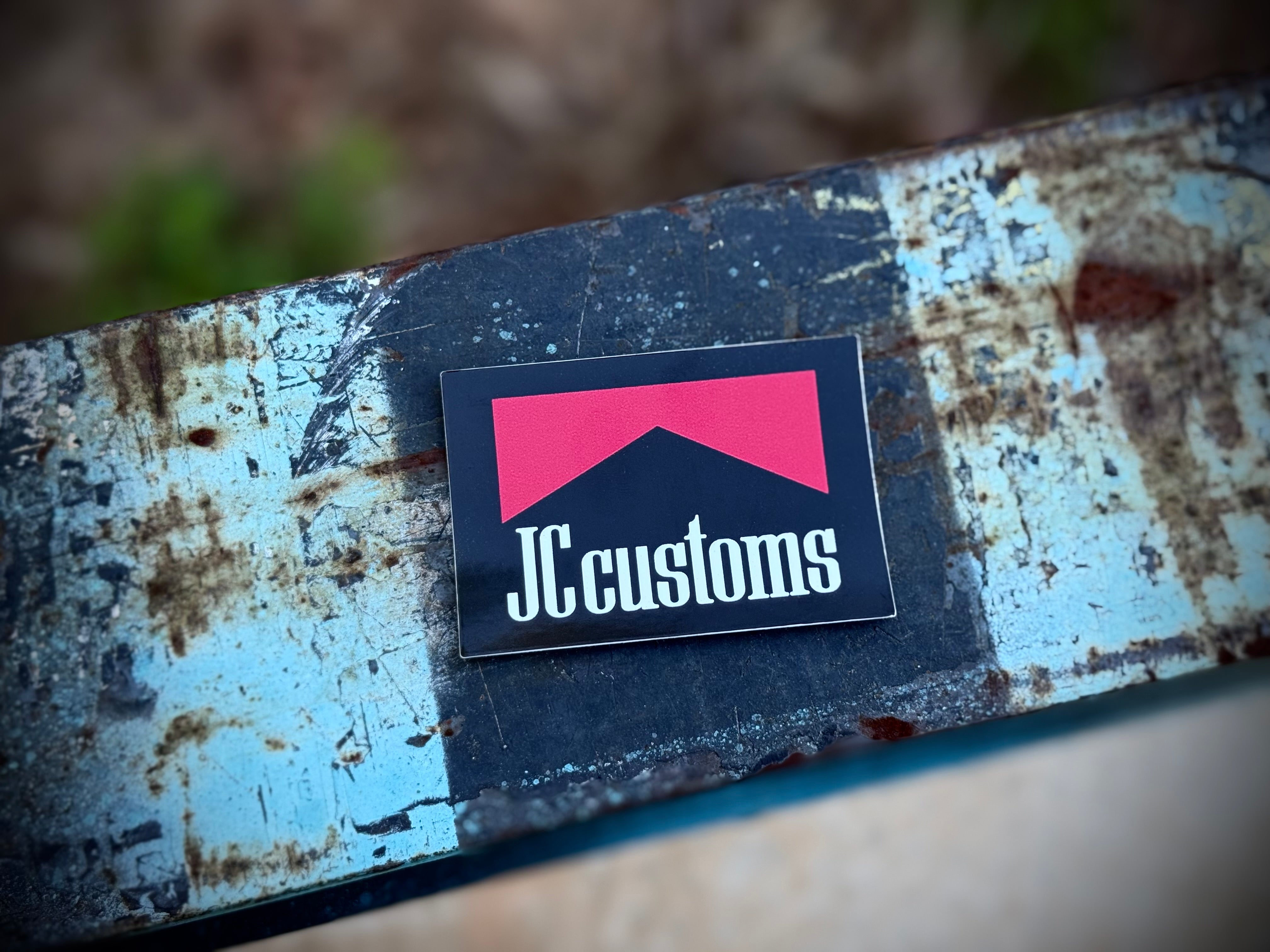 JC Customs Sticker