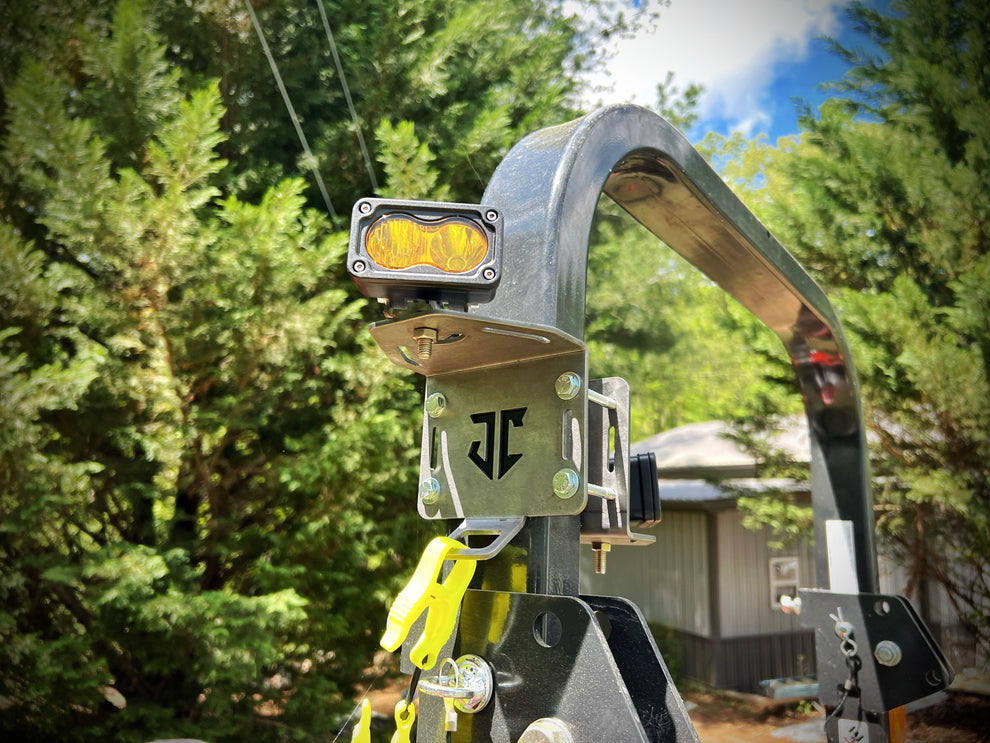 Kioti ROPs Light Mount for Tractors | JC Customs Metal Fab
