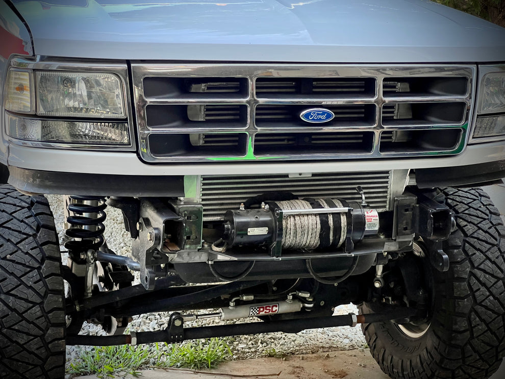 Shop OBS Ford Hidden Winch Mount | JC Customs Metal Fab