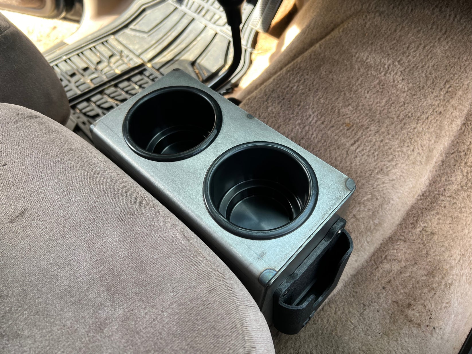 OBS Ford F-Series Console Cup Holder | JC Customs Metal Fab