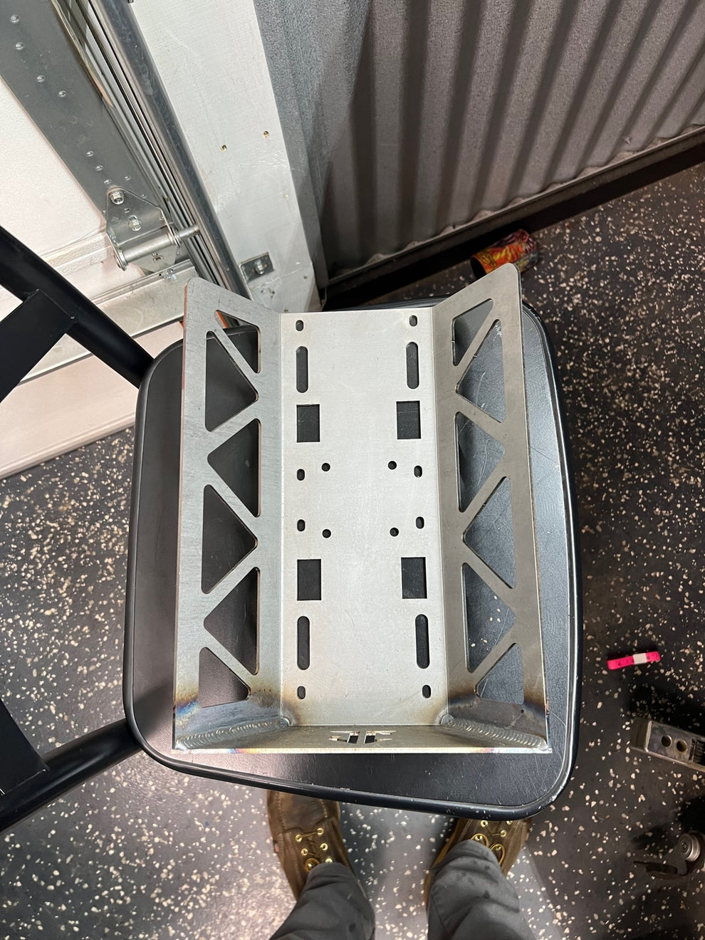 11lb Propane Tank Mount | JC Customs Metal Fab