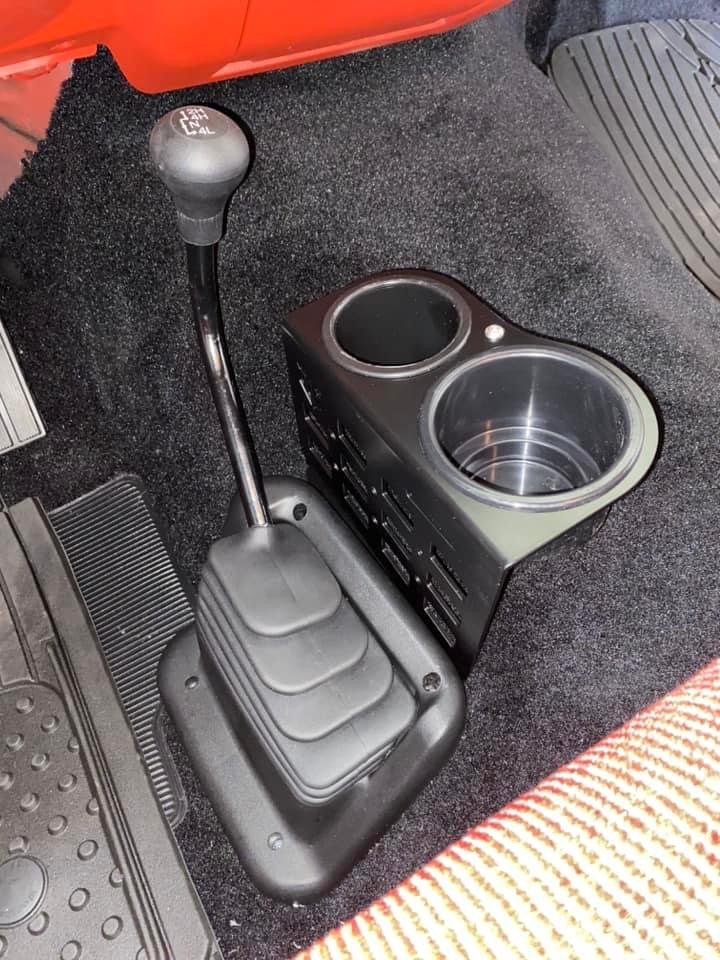 Heavy-Duty Ford F-Series AUTO Shifter Mounted Cup Holder – JC Customs