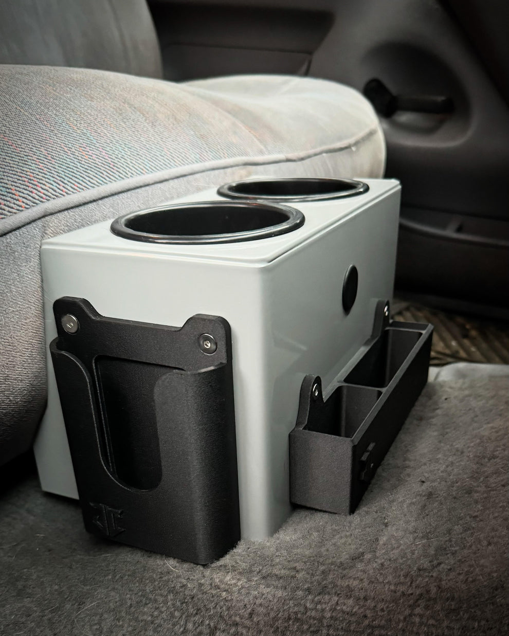 OBS Ford F-Series Console Cup Holder | JC Customs Metal Fab